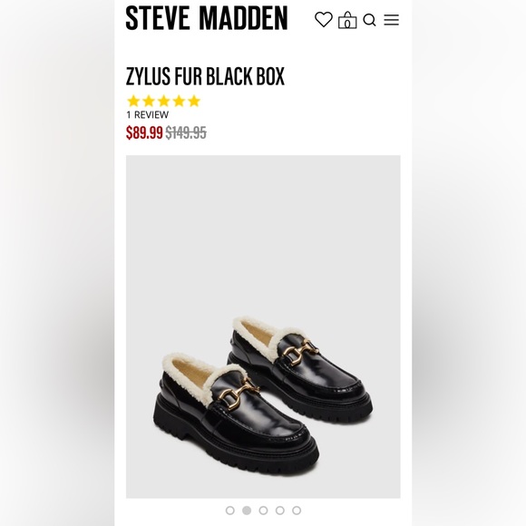 Steve Madden | Shoes | Steve Madden Zylus Fur Black Box Chunky Lug Sole ...